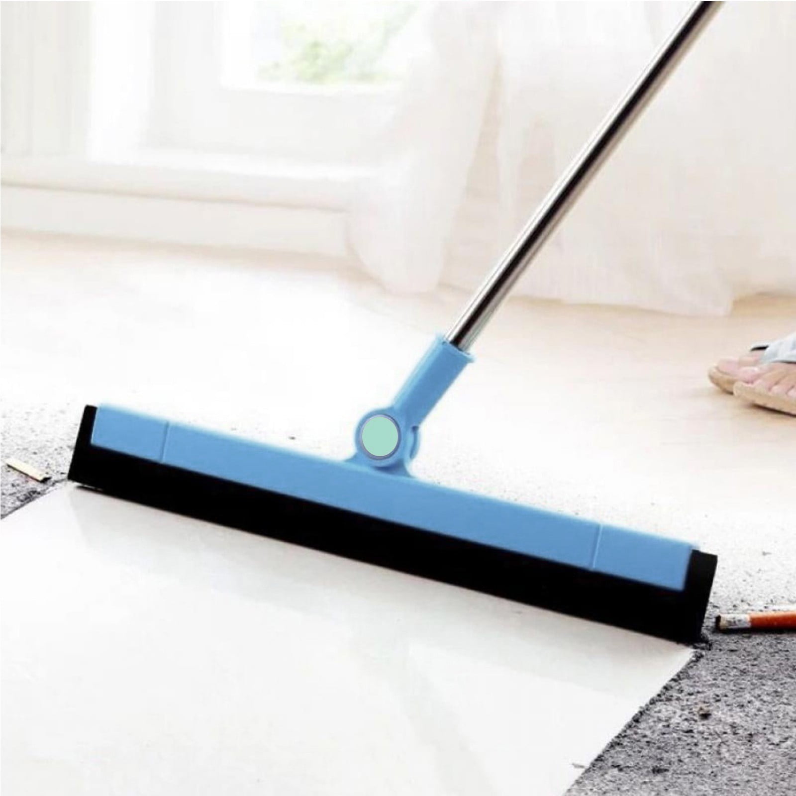 Adjustable Stainless Steel Floor Squeegee with Ergonomic Handle and ...