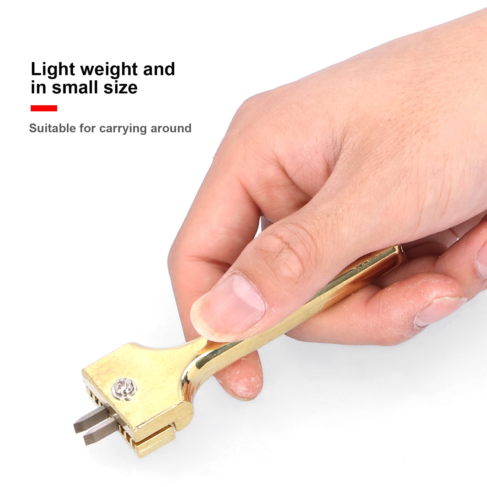 Adjustable Stainless Steel Fork Puncher for Snap Installation & Leather ...