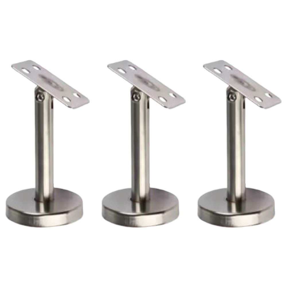 Adjustable Stainless Steel Handrail Brackets for Stair Support, 3 ...
