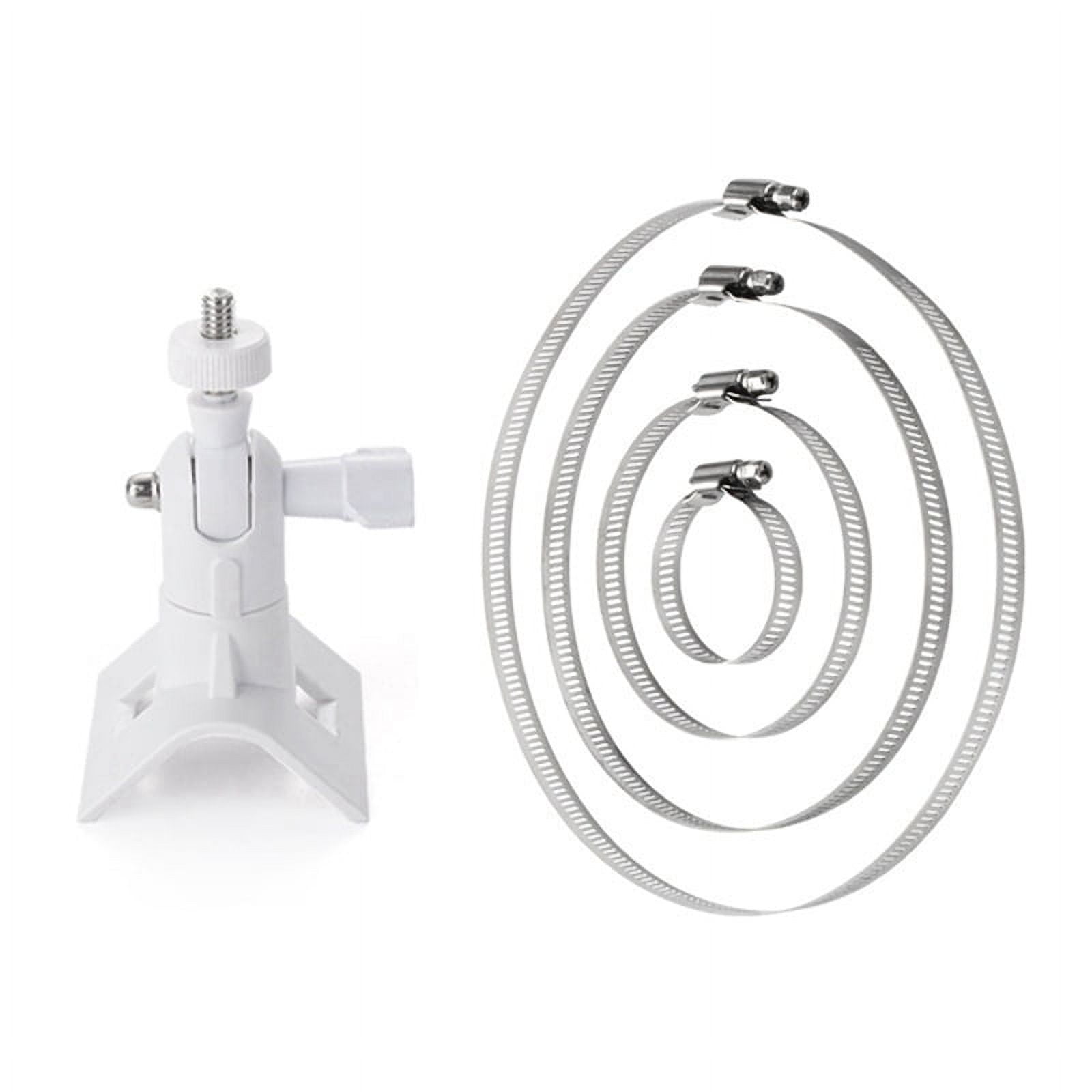 Adjustable Stainless Steel Hose Clamp Hoop Pipe Poles Mount Bracket ...