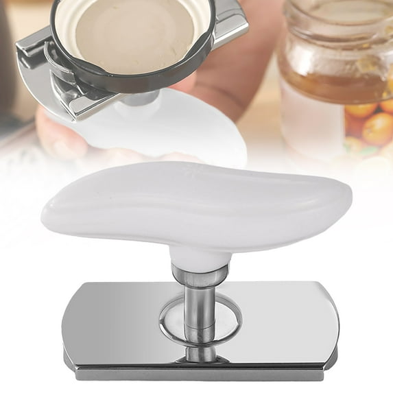 Adjustable Stainless Steel Jar & Bottle Opener, Funny Practical White ...