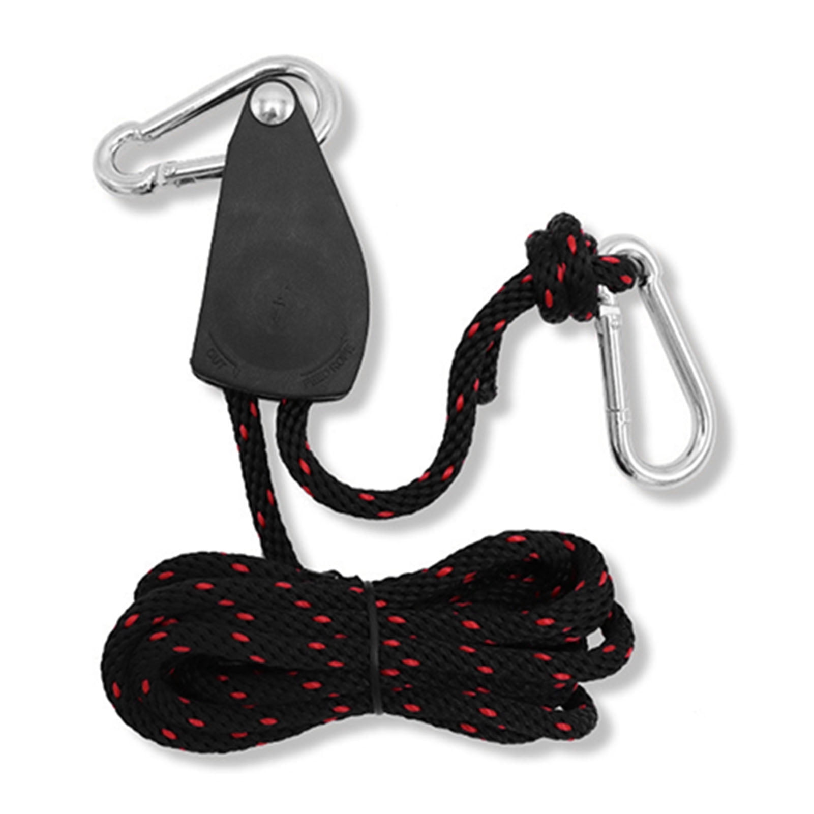 Adjustable Stainless Steel Single Pulley Block with Long 2.3m/7.5ft ...