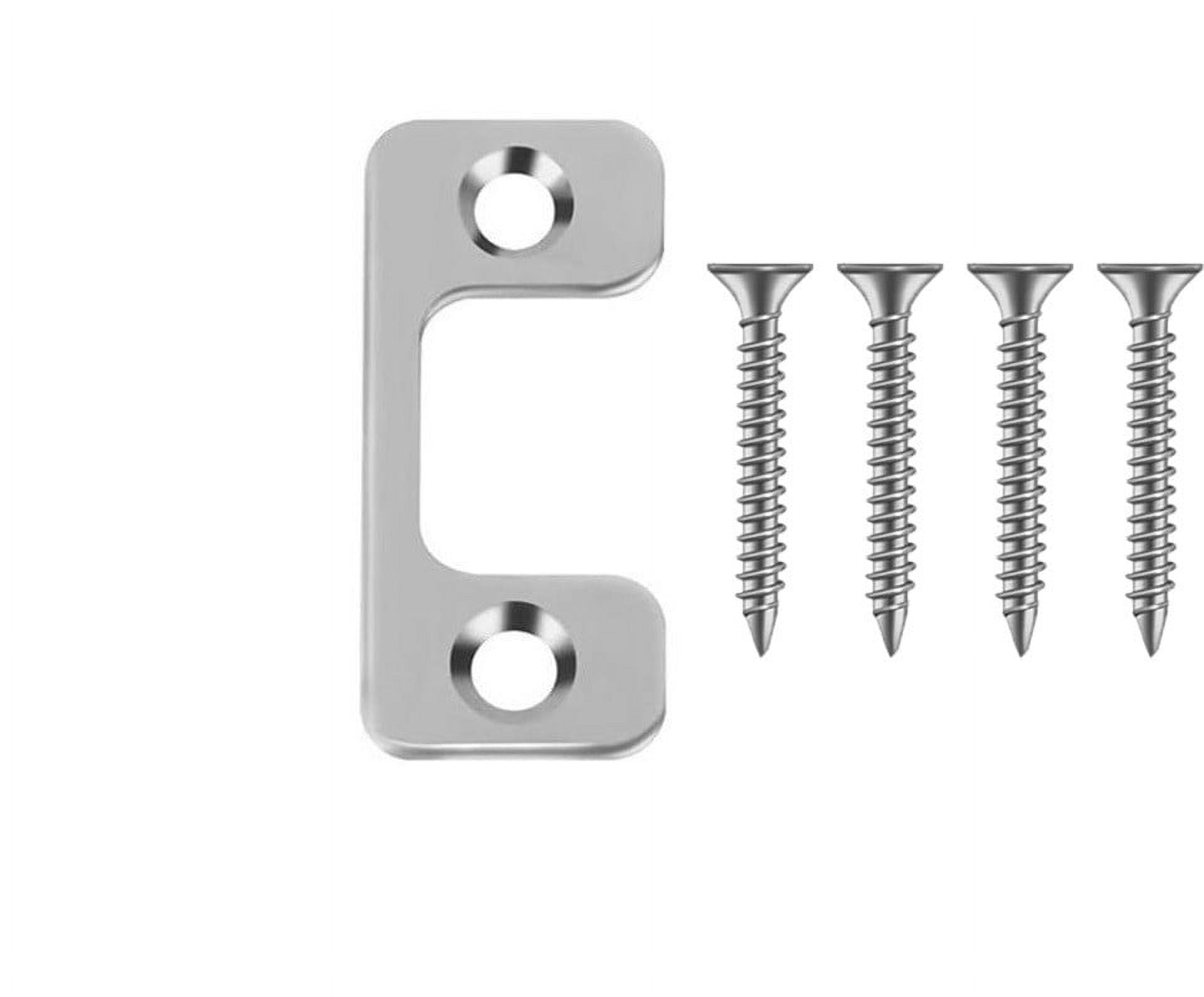 Adjustable Stainless Steel Strike Plate for Exterior Doors with Large ...