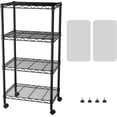Adjustable Stainless Steel Wire Storage Shelf – Rust-Resistant Kitchen ...