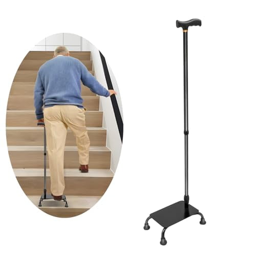 Adjustable Stair Climbing Assist Cane for Seniors, Stair Climbing Cane ...