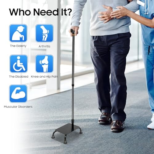 Adjustable Stair Climbing Assist Cane for Seniors, Stair Climbing Cane ...