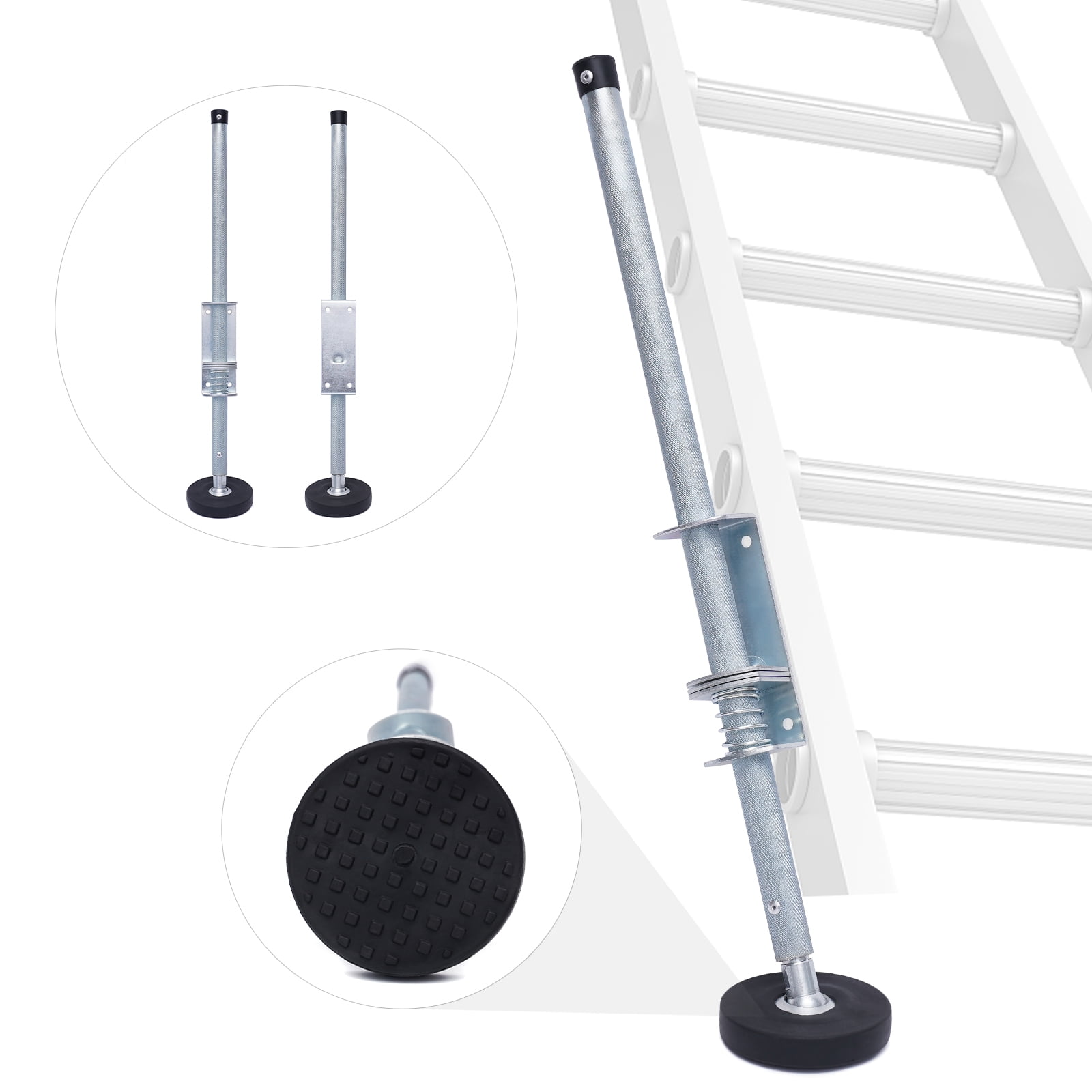 Adjustable Stair Stabilizer Ground Leveler Aluminum Alloy Ladder ...