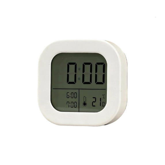 Adjustable Stand Digital Alarm Clock With Temperature Display Quiet ...