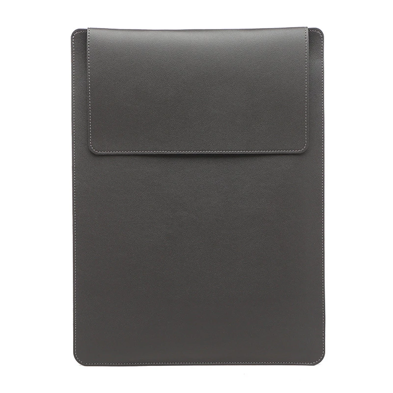 Adjustable Stand Leather Laptop Sleeve Case Bag for Macbook Air 12 13 ...