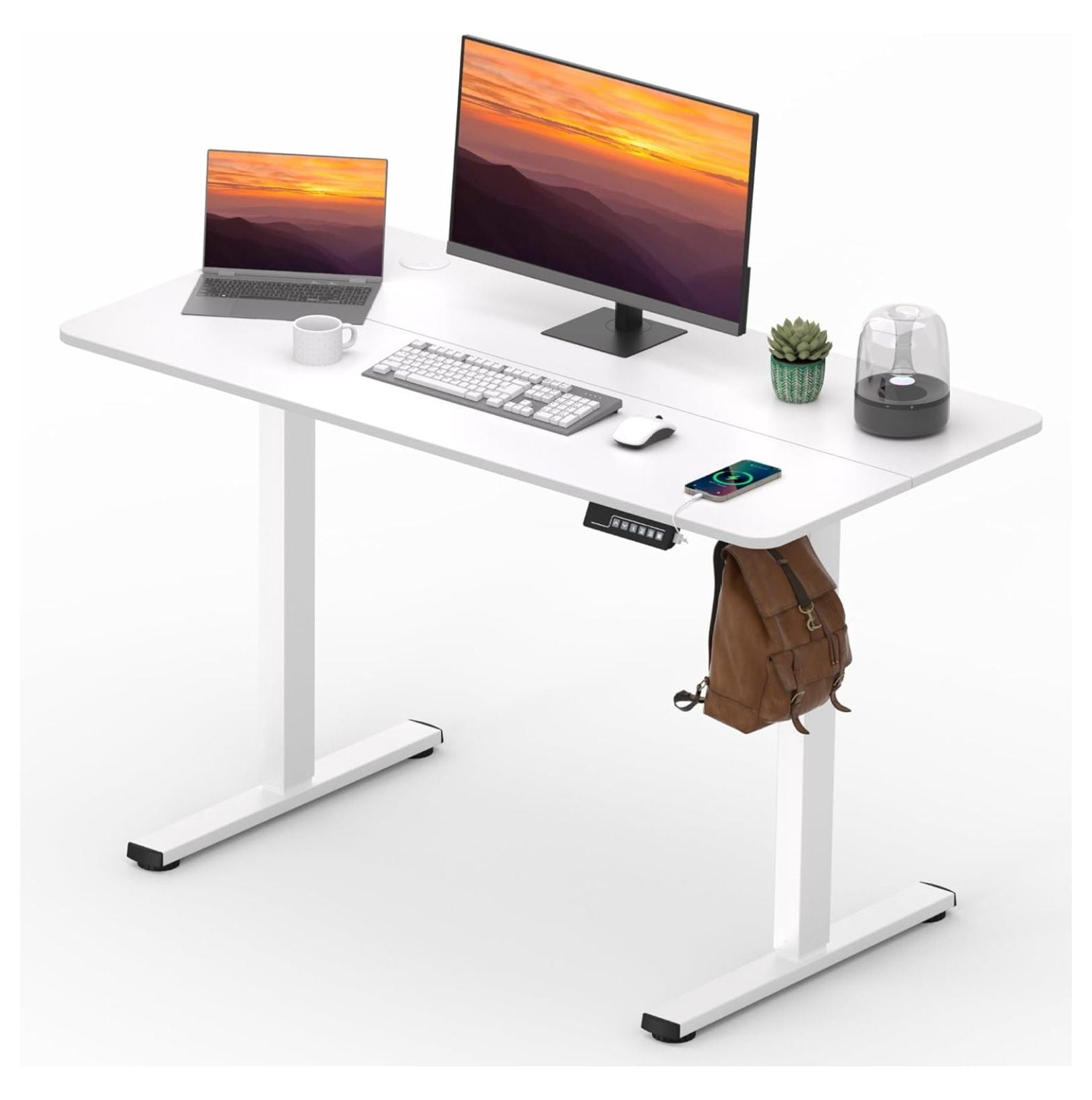 Adjustable Stand Up Desk Standing Desk, 47x24 Inches Home Office Desk ...