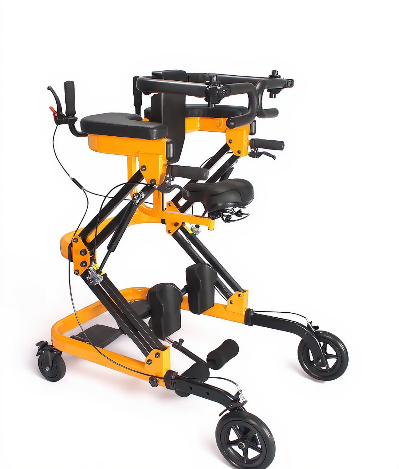 Adjustable Stand Up Walker for Adults - Folding Rehabilitation Walker ...