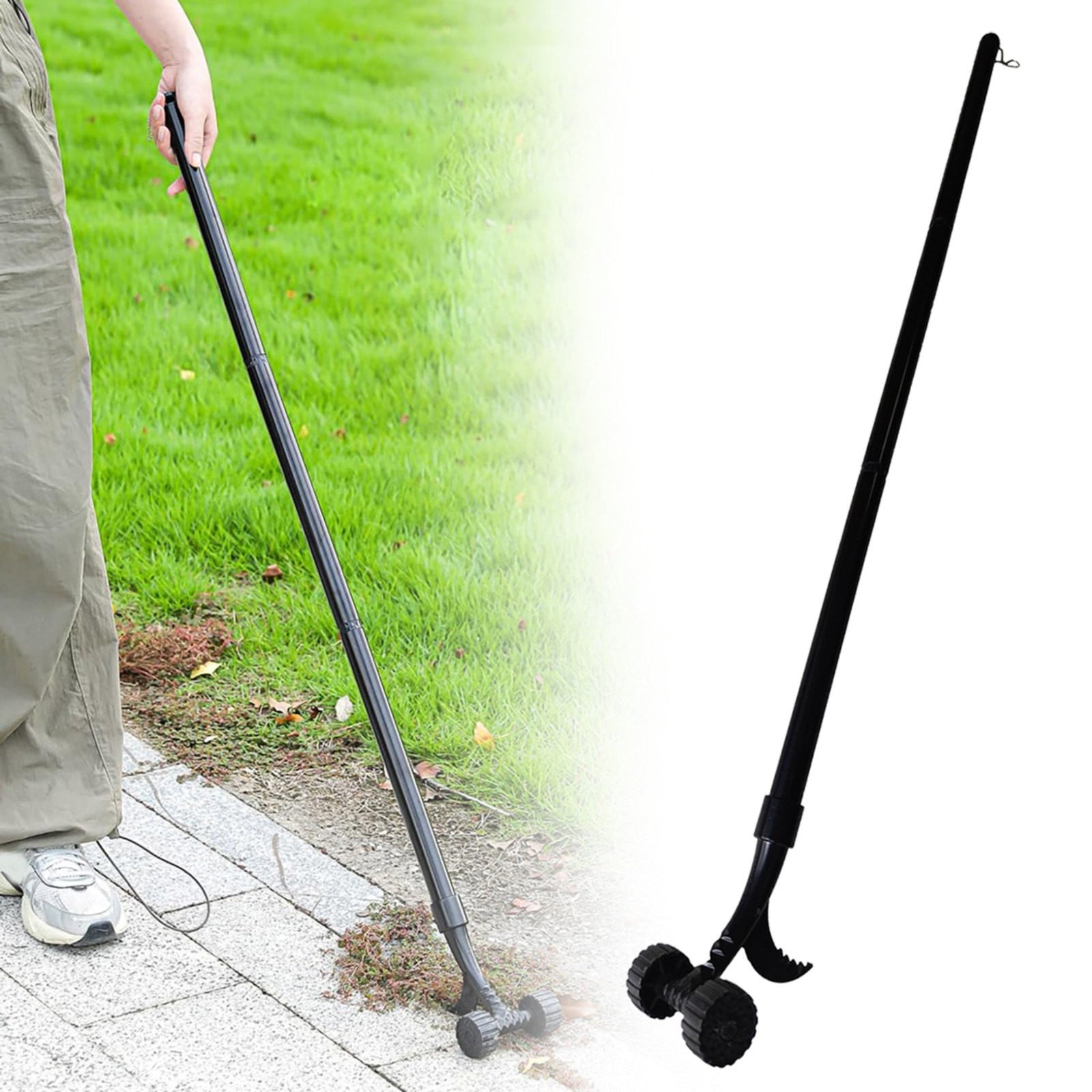 Adjustable Standing Weeding Tool (Effortless Weed Remover, Garden Clearing Tool), Three-Position ...
