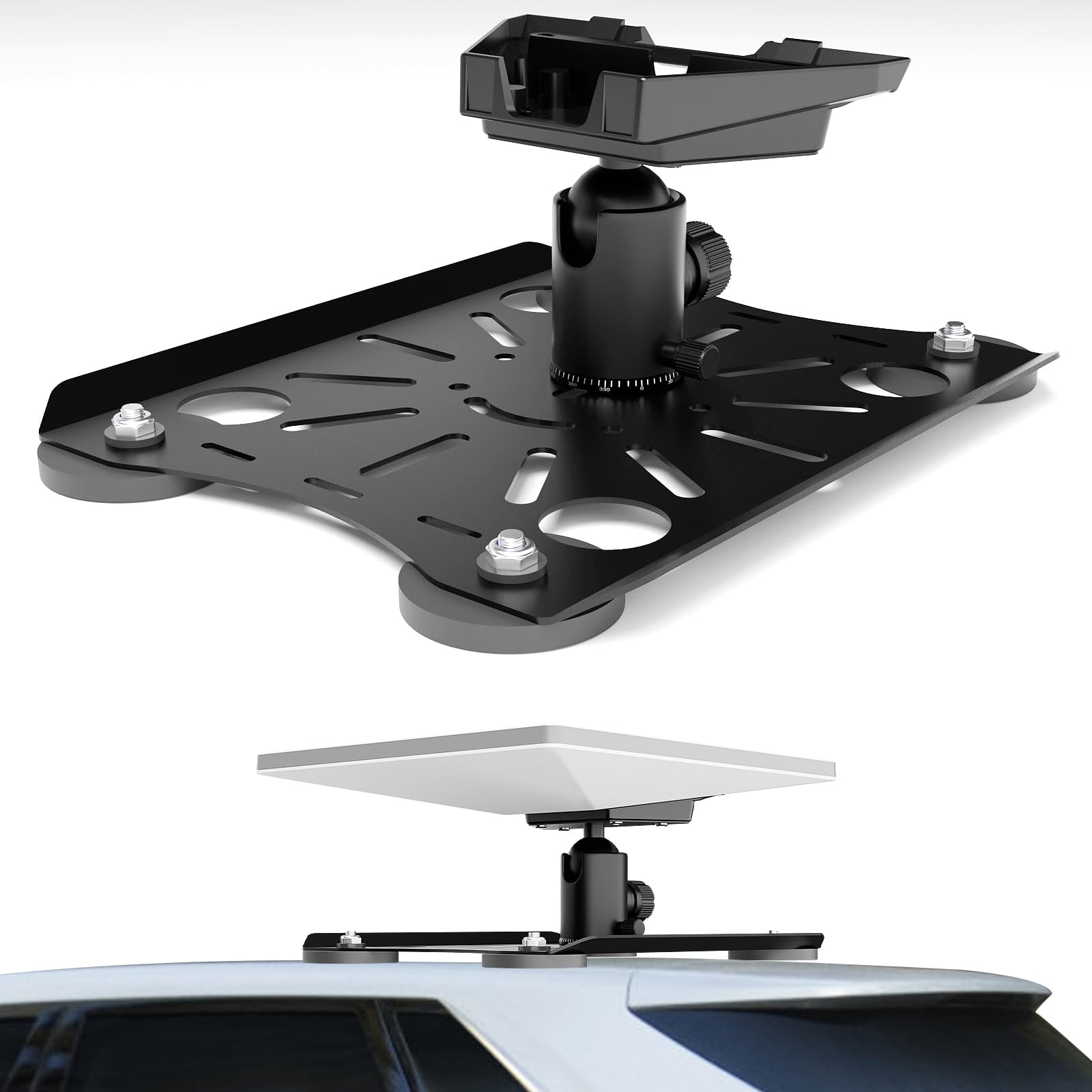 Adjustable Starlink Mini Roof Mount with Adjustable Pan-Tilt, Lymorexan ...