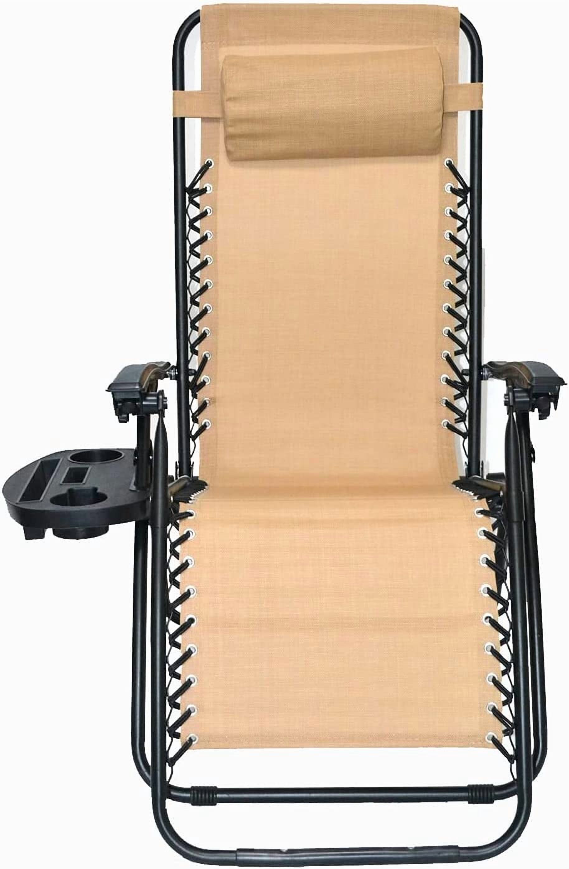 Adjustable Steel Mesh Zero Gravity Lounge Chairs Outdoor Patio Recliner ...
