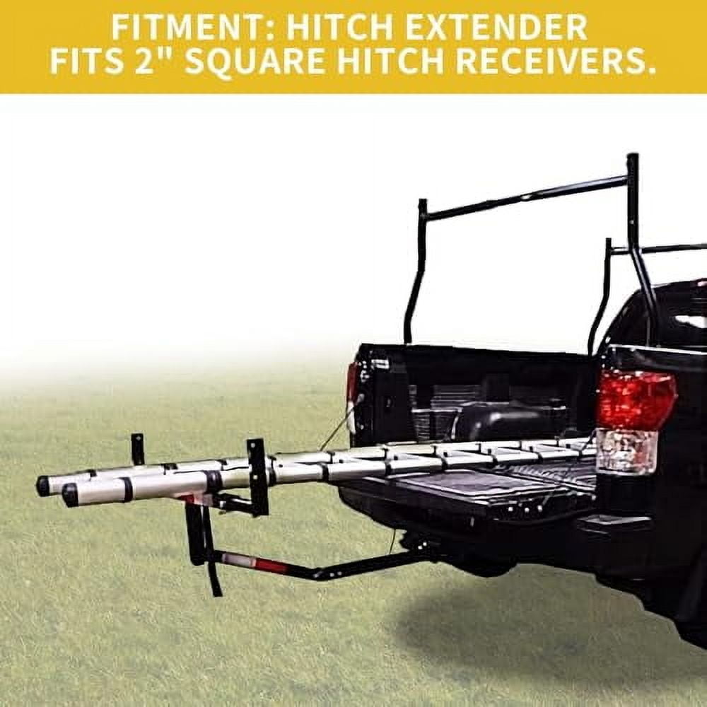 Adjustable Steel Pick Up Truck Bed Hitch Extender Extension Rack for ...