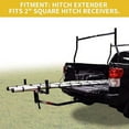 Adjustable Steel Pick Up Truck Bed Hitch Extender Extension Rack for ...