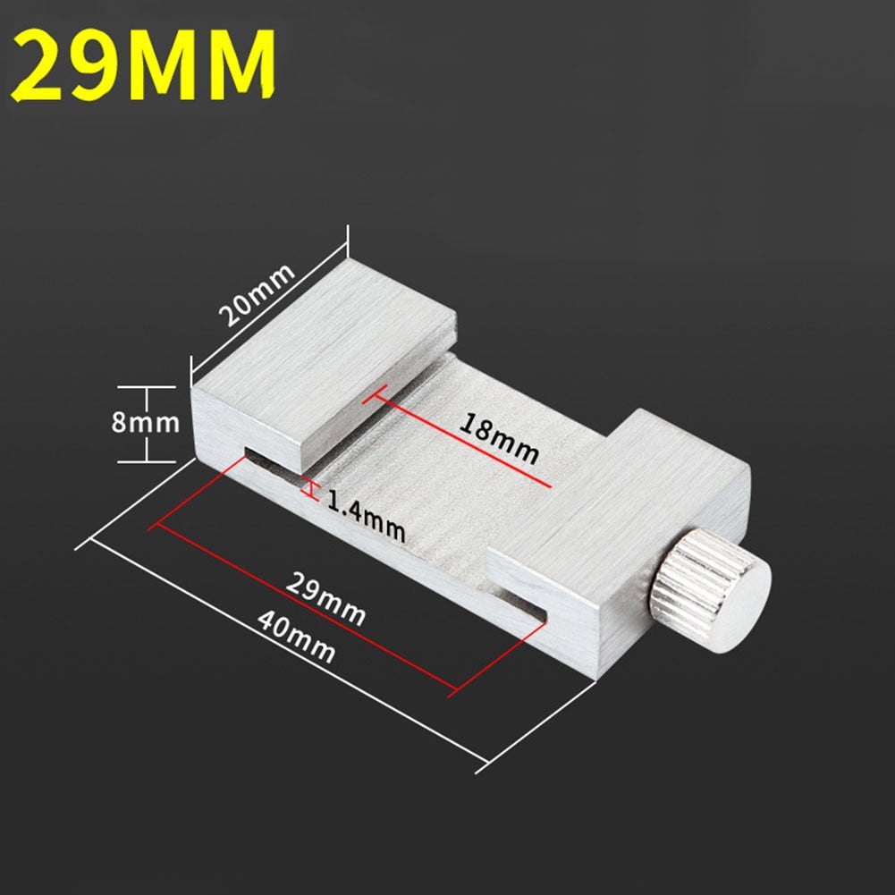 Adjustable Steel Ruler Positioning Block Angle Marking Gauge Brass Line ...
