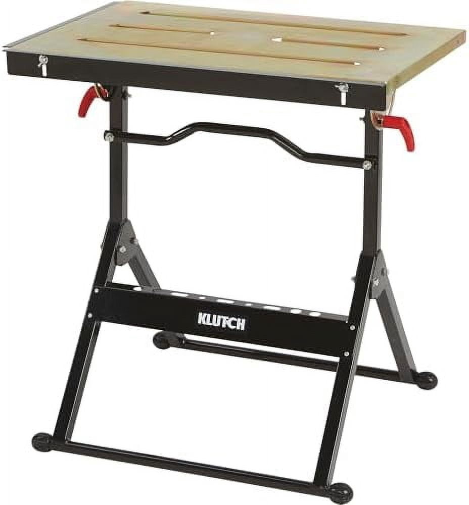 Adjustable Steel Welding Table - 30in.L x 20in.W x 32 5/8in.H - Walmart.com