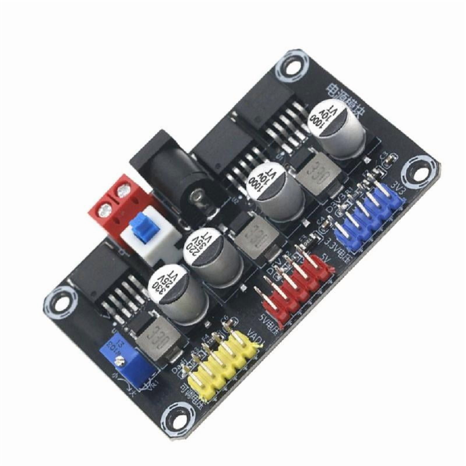 Adjustable Step Down Adapter Module 7-25V to 3.3V/5V Power Supply ...