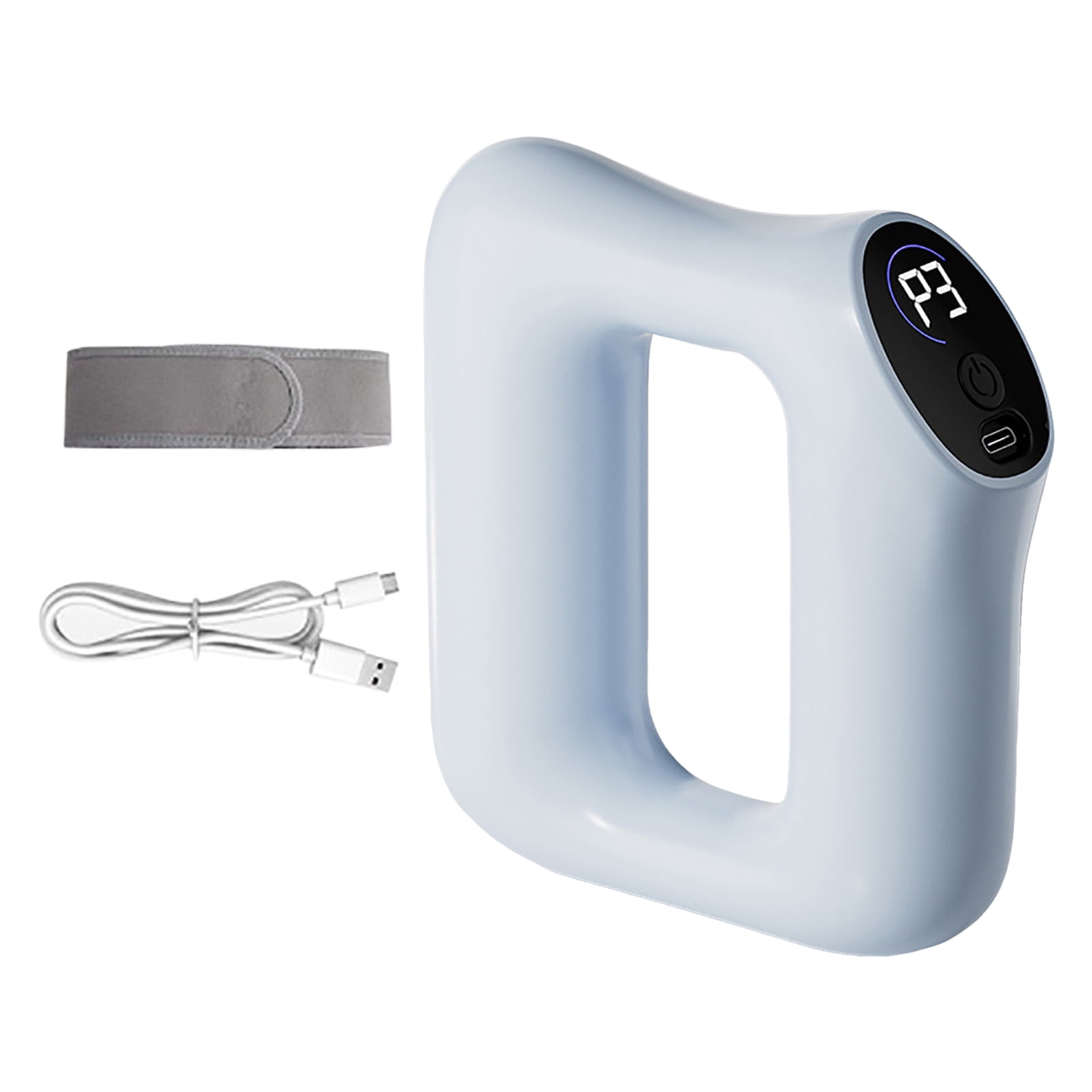 Adjustable Strap Handheld Fascia Ring – 5 Speeds Silicone Full Body ...