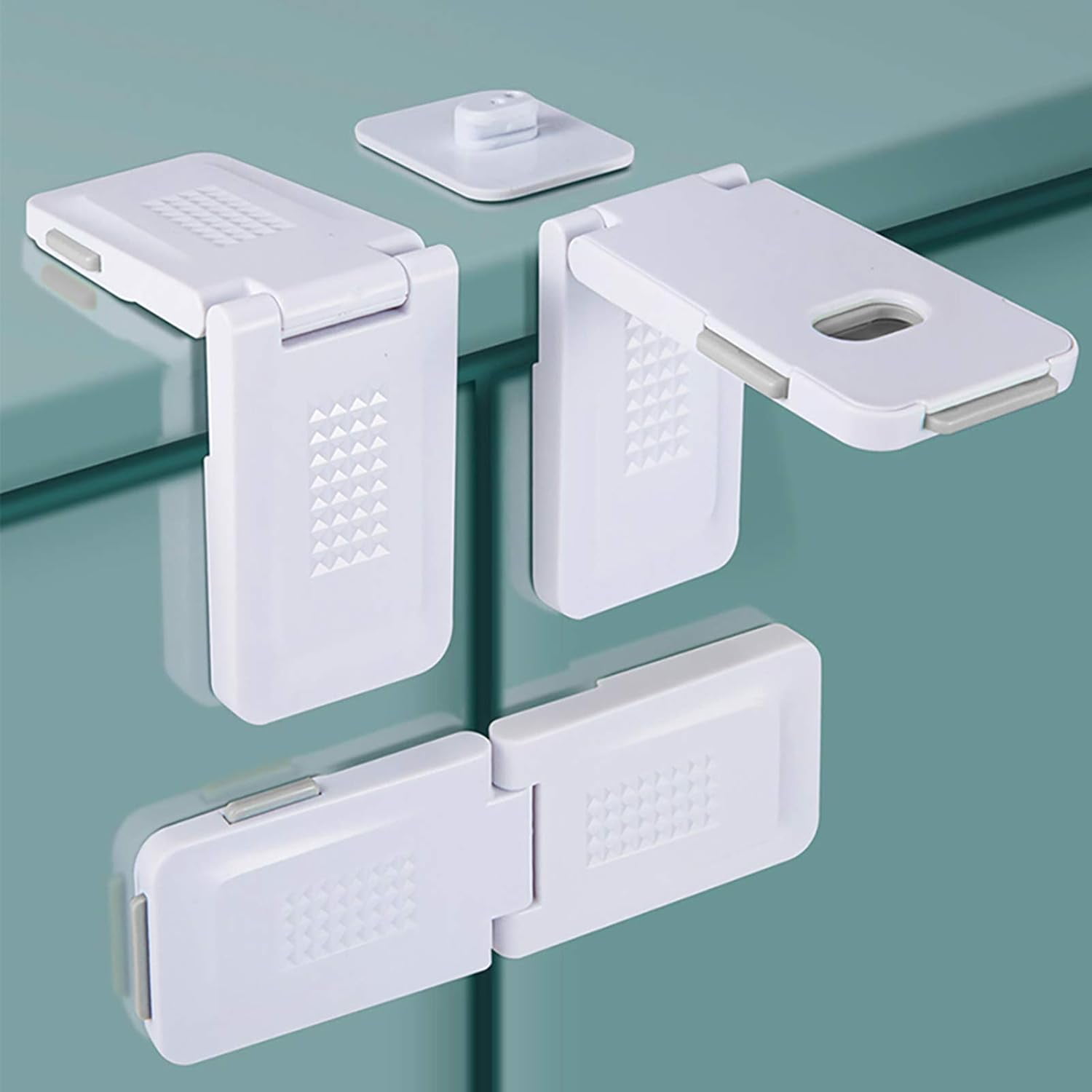 Adjustable Straps Multifunctional Drawer Lock, Ensures Safety Against ...