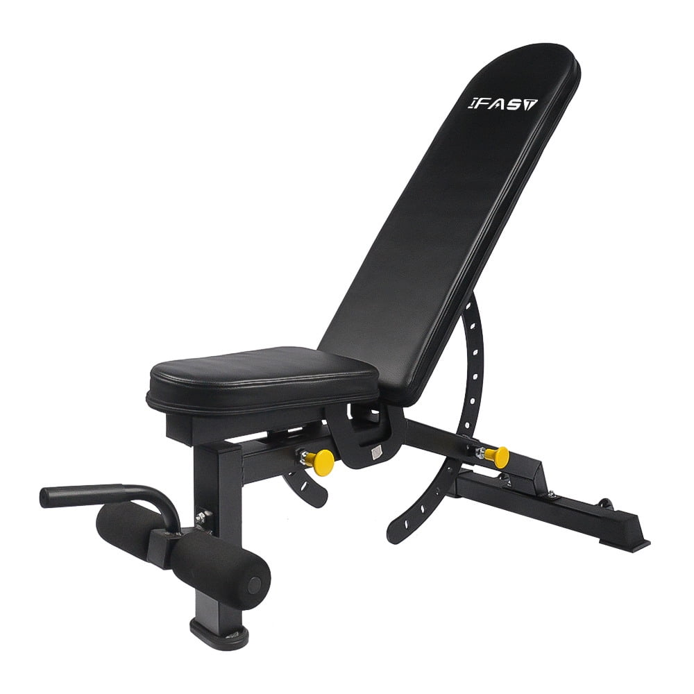 Adjustable Strength Training Bench, Press Home Full Body Workout ...