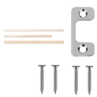 Adjustable Door Strike, 2 Piece, Chrome Plated - Walmart.com