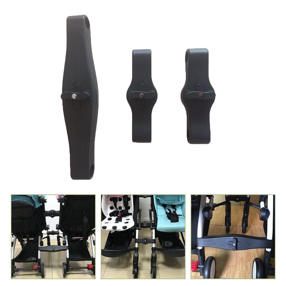 Pawsdot Stroller Parts Replacement Dual Stroller Connector Black 3Pcs ...