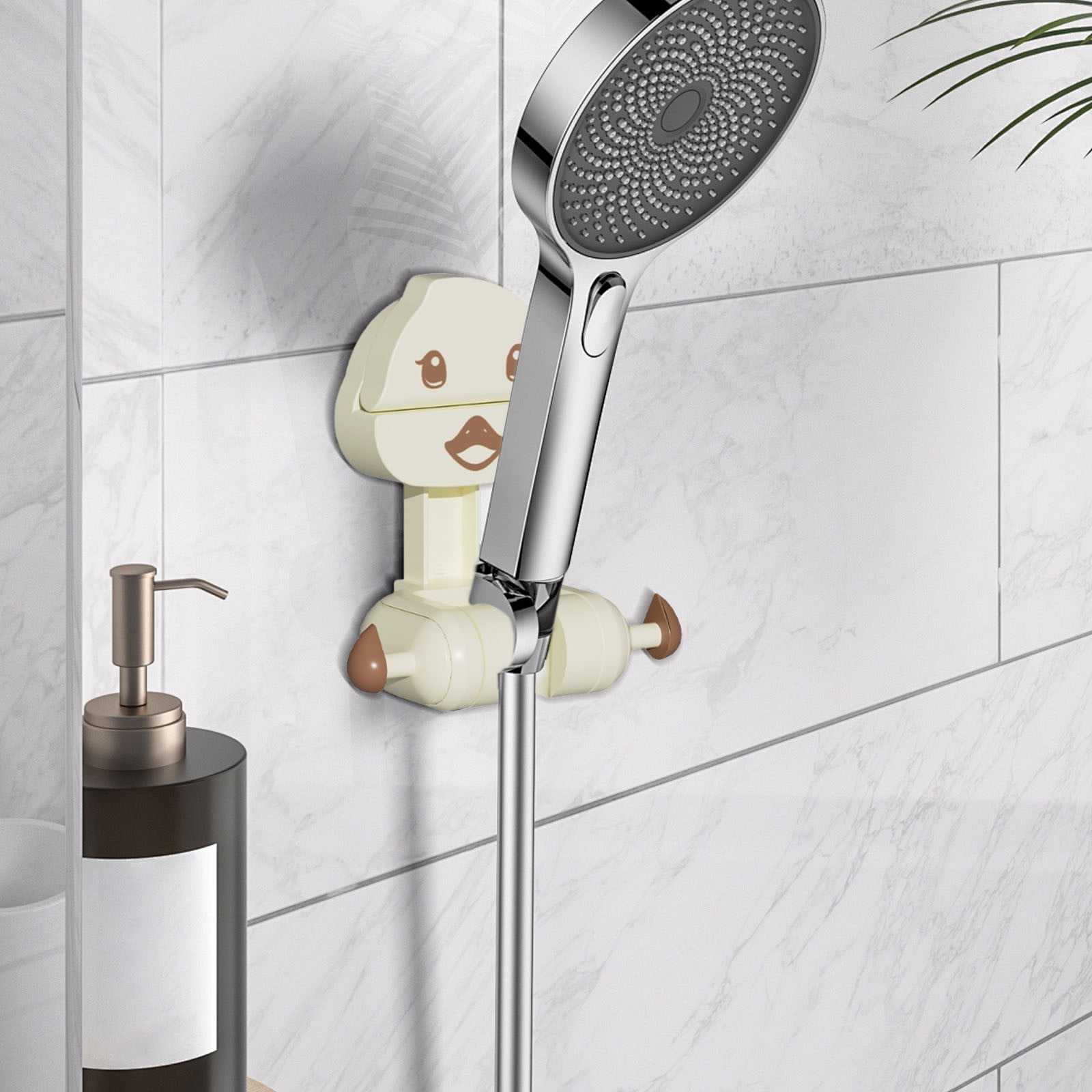 Adjustable Suction Shower Mount, Perforation-Free Holder, Waterproof ...