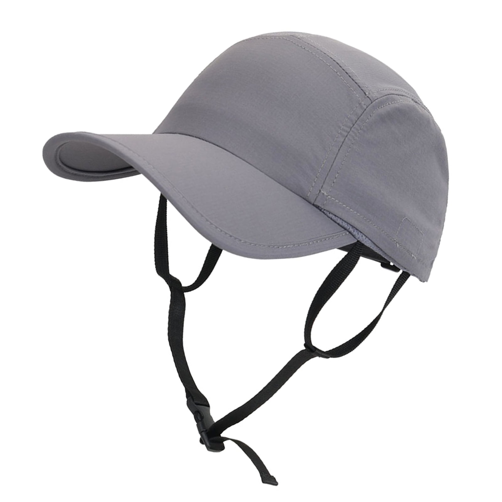 Adjustable Sun Hat With Safety Strap For Outdoor Cycling Baseball Hat ...