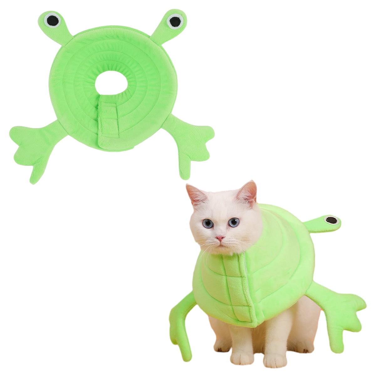 Adjustable Surgery Cone for Cats & Small Dogs Comfortable Soft Cat ...
