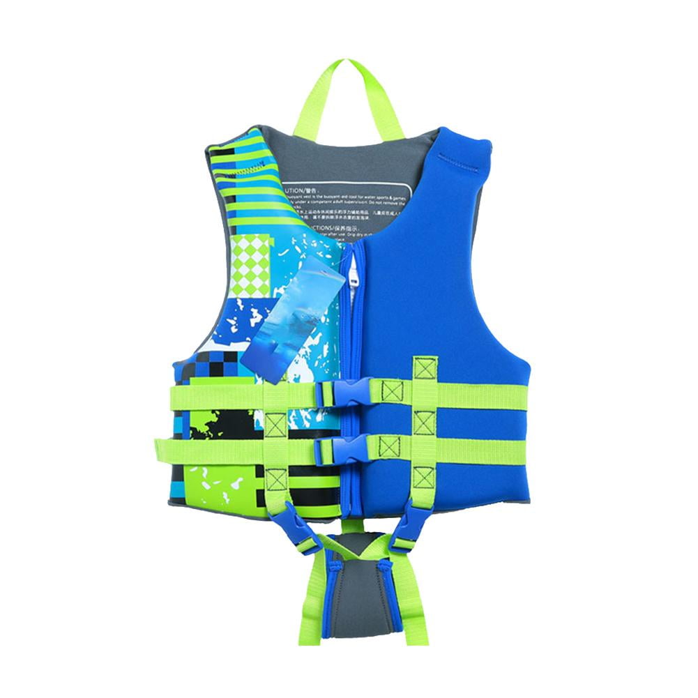 Adjustable Swim Vest For Kids - Flotation Jacket For Swimming Training ...