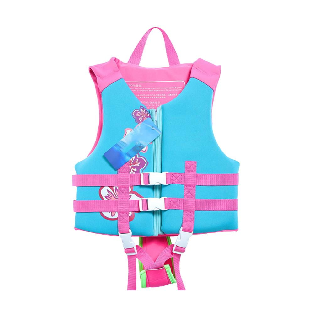Adjustable Swim Vest For Kids - Flotation Jaet For Swimming Training ...