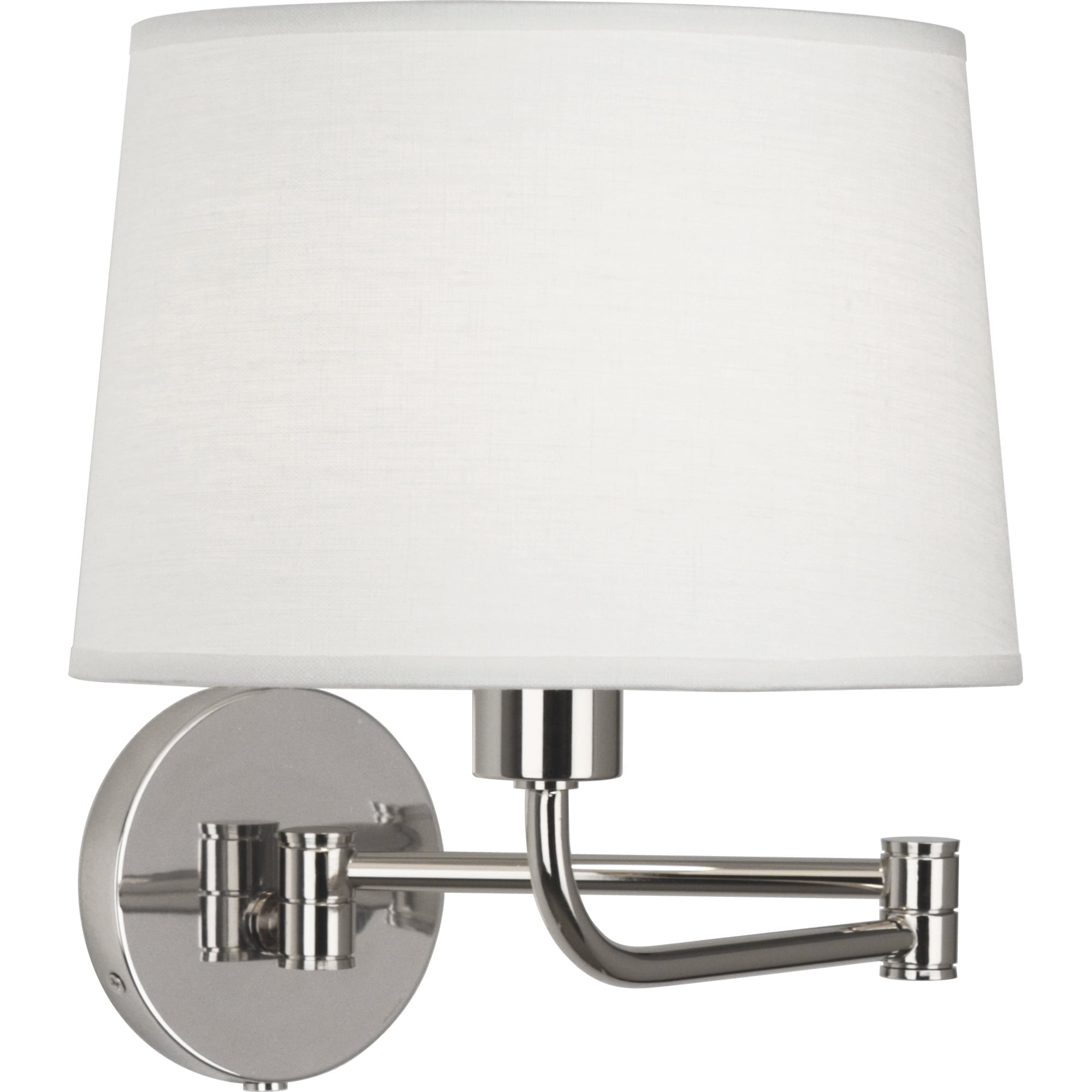 Adjustable Swing-Arm Wall Sconce Bedside lamp Light Fixture - Polished ...
