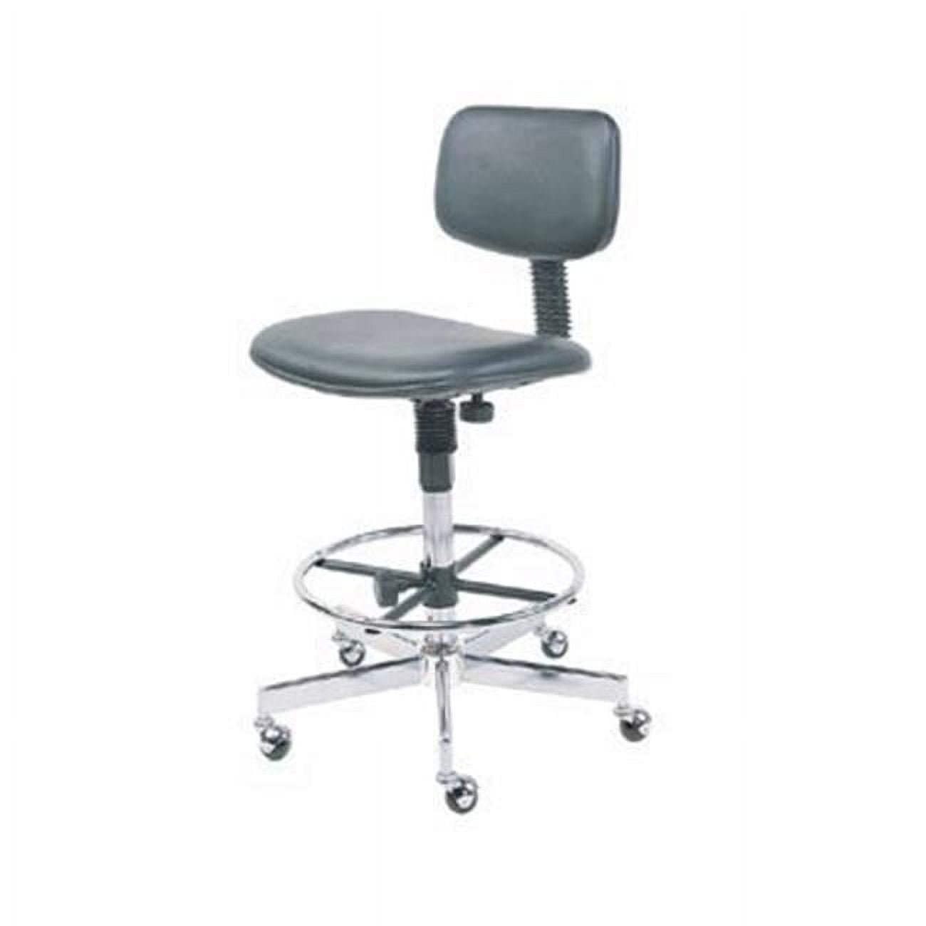 Adjustable Swivel Chair without Arms- Black - Walmart.com