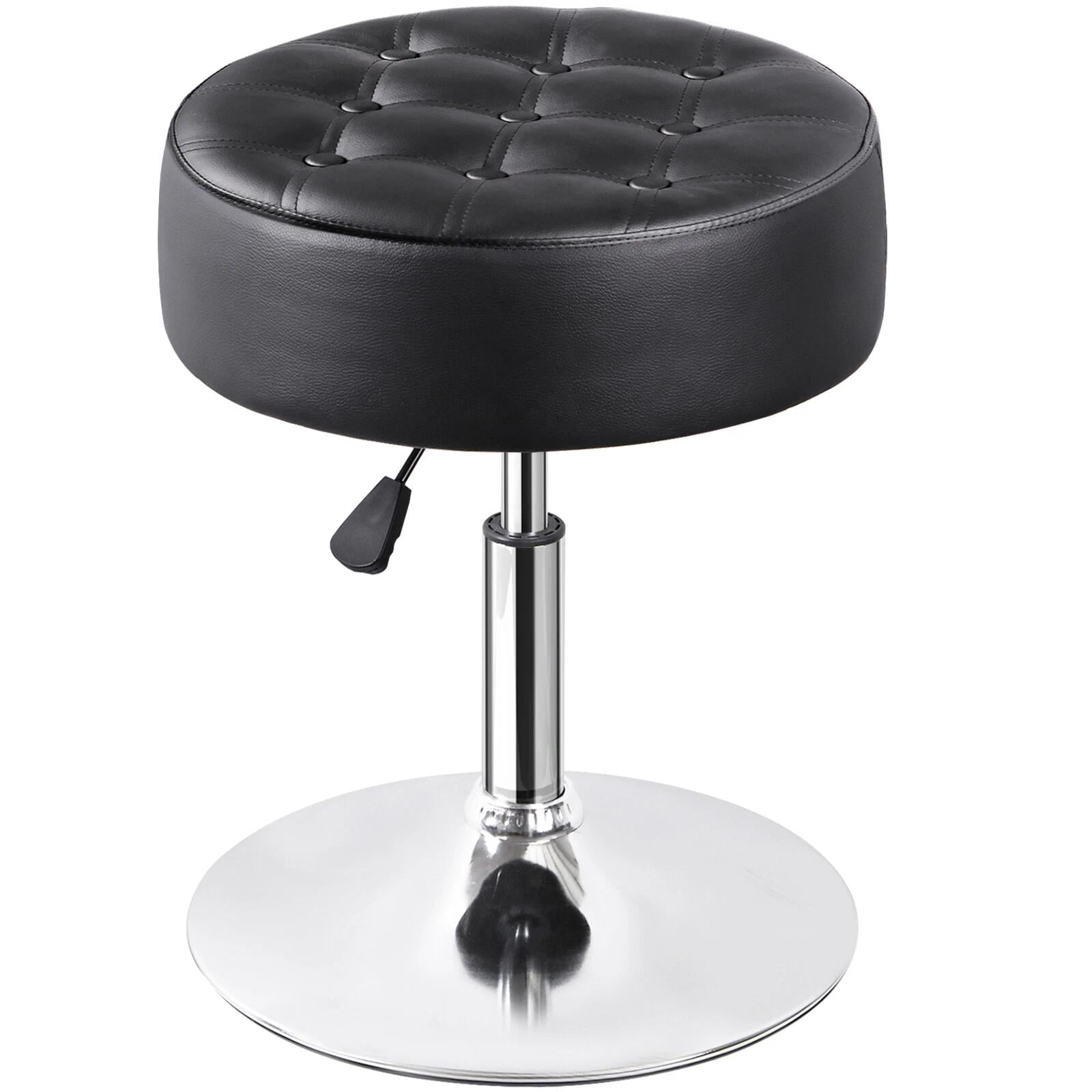 Adjustable Swivel Makeup Ottoman Stool Round Vanity Stool For Bedroom ...