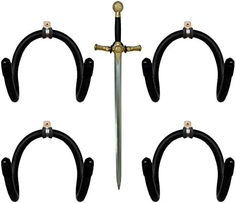 Adjustable Sword , Wall Hook Display Hanger Wall Mount for Sword ...