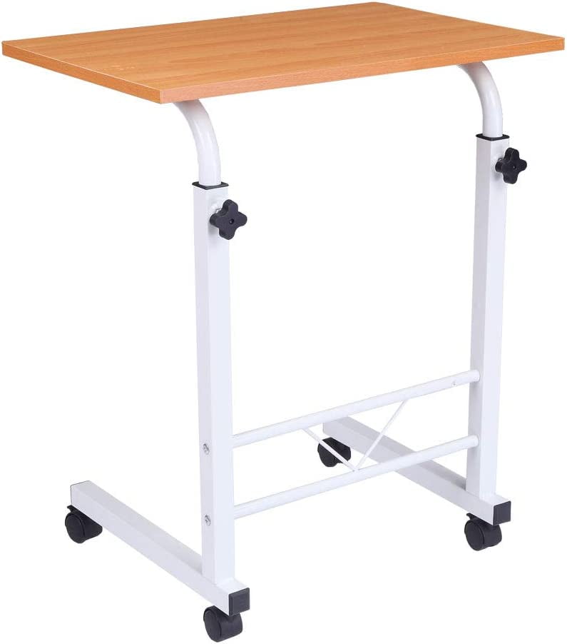 Adjustable TV Tray Table - Portable Couch C Table Dinner Tray with ...