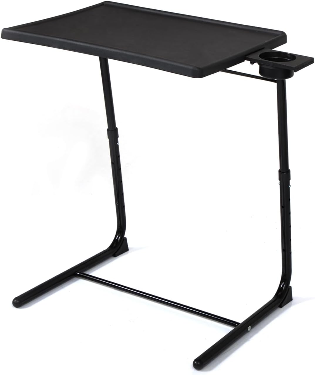 Adjustable TV Tray Table- TV Dinner Tray Table for Eating on Bed & Sofa ...