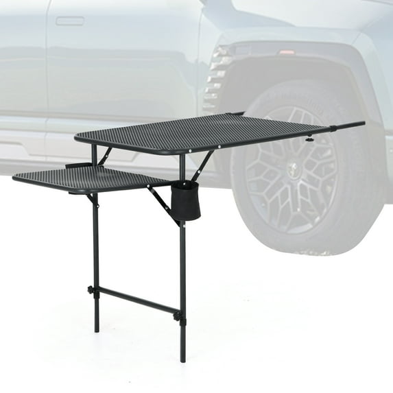 Adjustable Tailgate Table & Vehicle Desk – Lightweight Portable Car ...