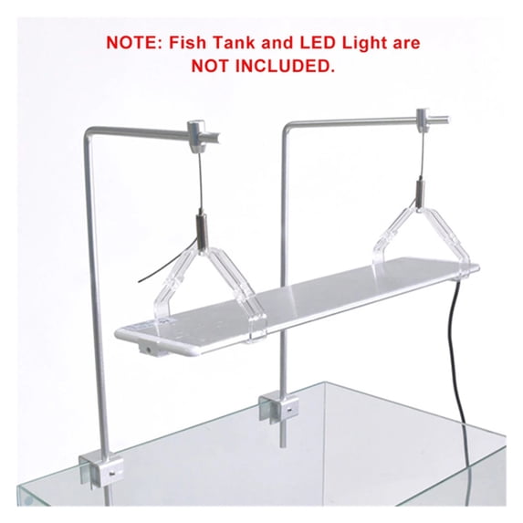 Adjustable Tank Mount Bracket For Aquarium LED Universal Fish Tank ...