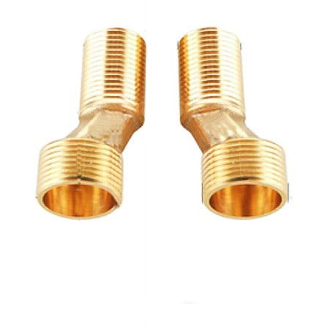 Adjustable Tap Adapter Curved Foot Shower Faucet with Solid Brass ...