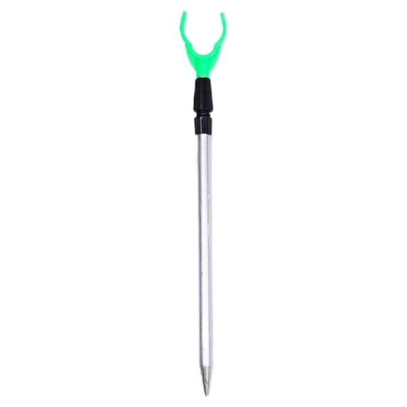 Adjustable Telescopic Metal Fishing Rod Rest for Fishing Bank, Doubles ...