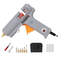 Adjustable Temperature Hot Glue Gun Kit, Professional DIY Craft Repair ...