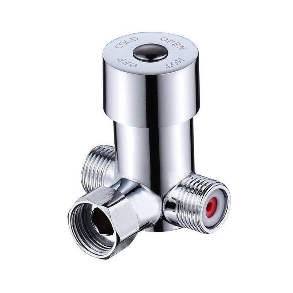 Adjustable Temperature Thermostatic Mixing Valve Induction Faucet ...