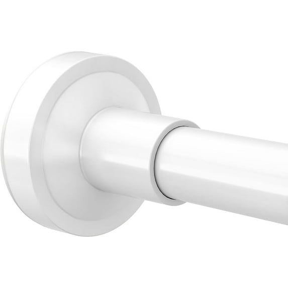 Adjustable Tension Curtain Rod, 32-75 Inches Non-Slip Stainless Steel ...