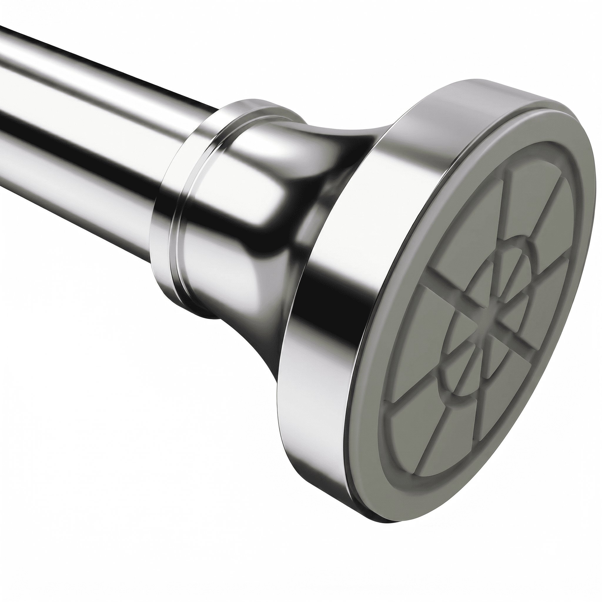 Adjustable Tension Shower Curtain Rod 31-80 Inch, 1-Inch Diameter Heavy ...