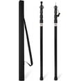 "Viaky Adjustable Telescopic Tent Poles, Aluminum, 38""-93"", Set of 2 ...
