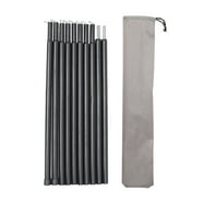 SAN LIKE Telescoping Tarp Poles Adjustable Tent Poles for Tarp Heavy ...