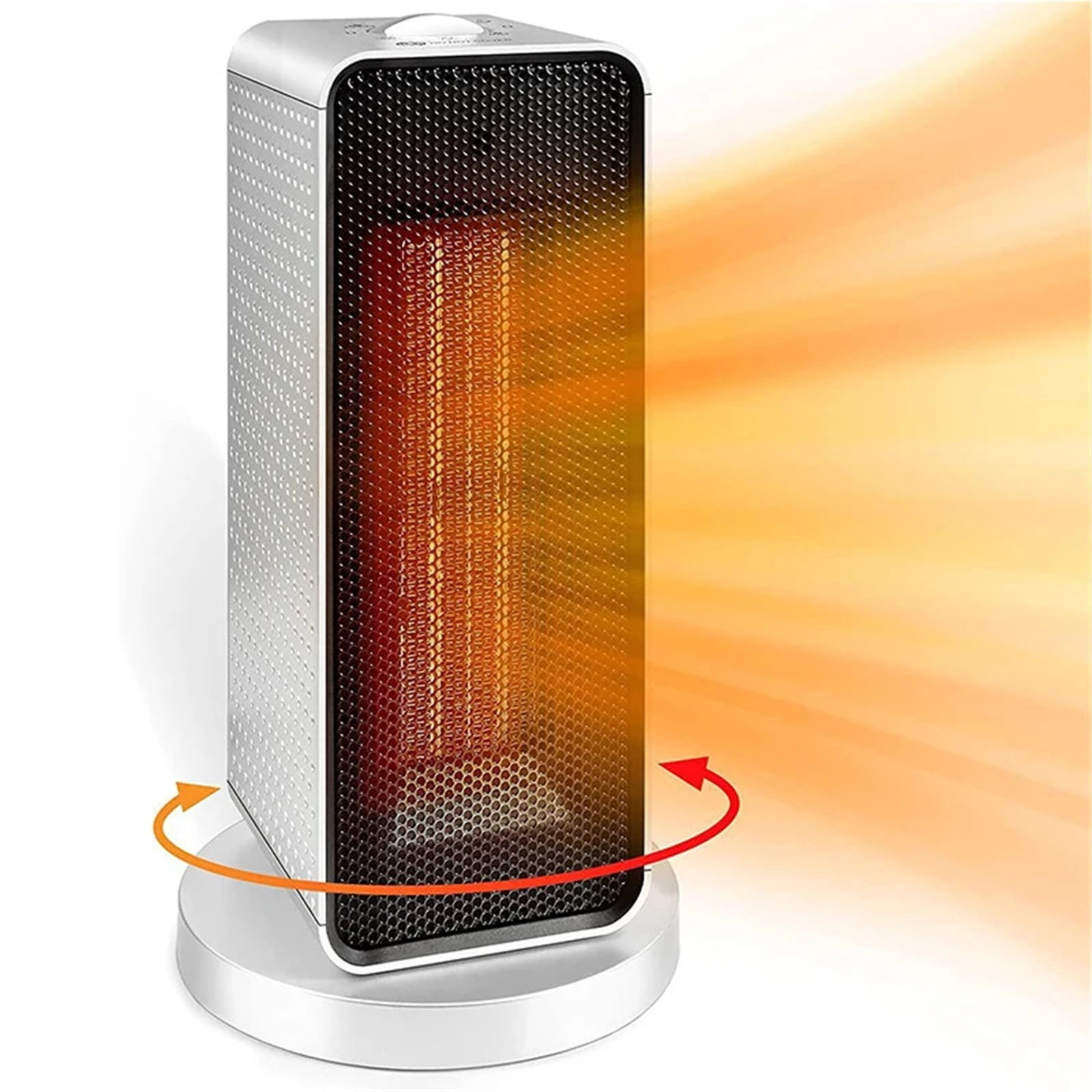 Adjustable Thermostat Portable Space Heater Electric PTC Heater Fan ...